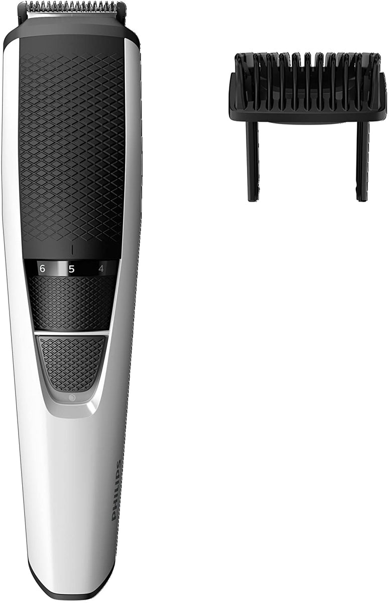 Philips Beard Trimmer Series 3000 Cordless with 10 Length Settings, Li